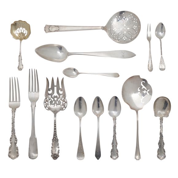 Bonhams : A GROUP OF AMERICAN STERLING SILVER FLATWARE PIECES by ...