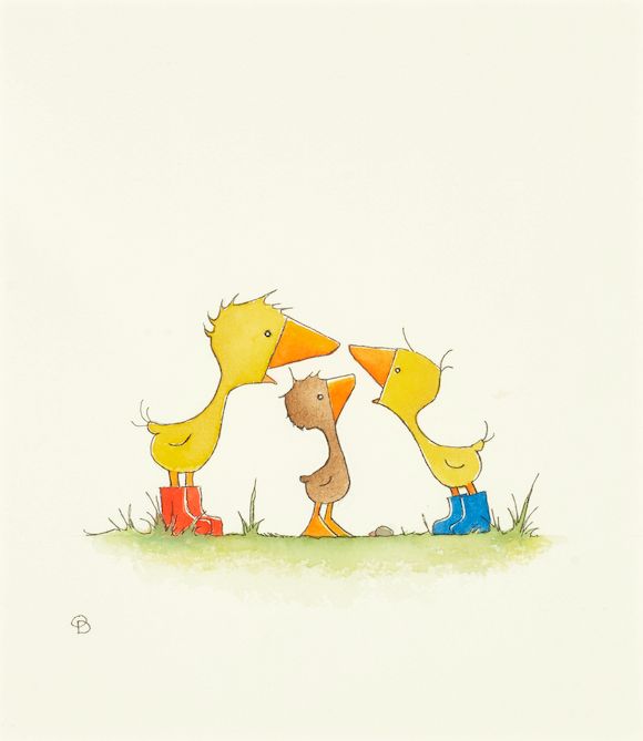 Bonhams Skinner : AN OLIVER DUNREA ILLUSTRATION FROM OLLIE THE STOMPER ...