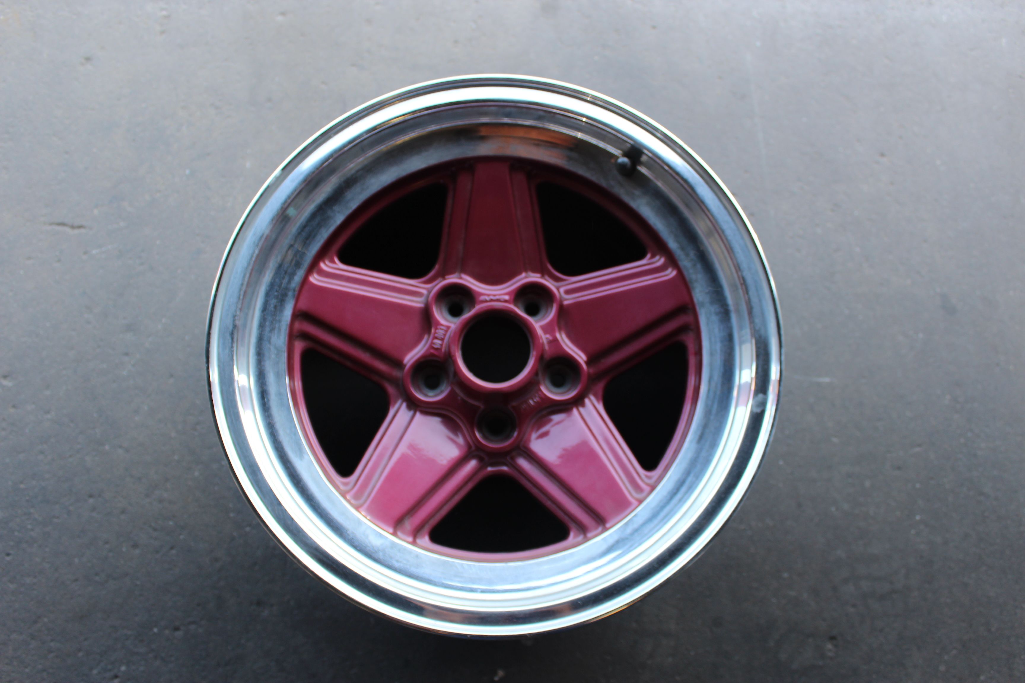 Bonhams Cars : 1 used Maroon AMG Penta Star V1 wheel for Mercedes-Benz ...