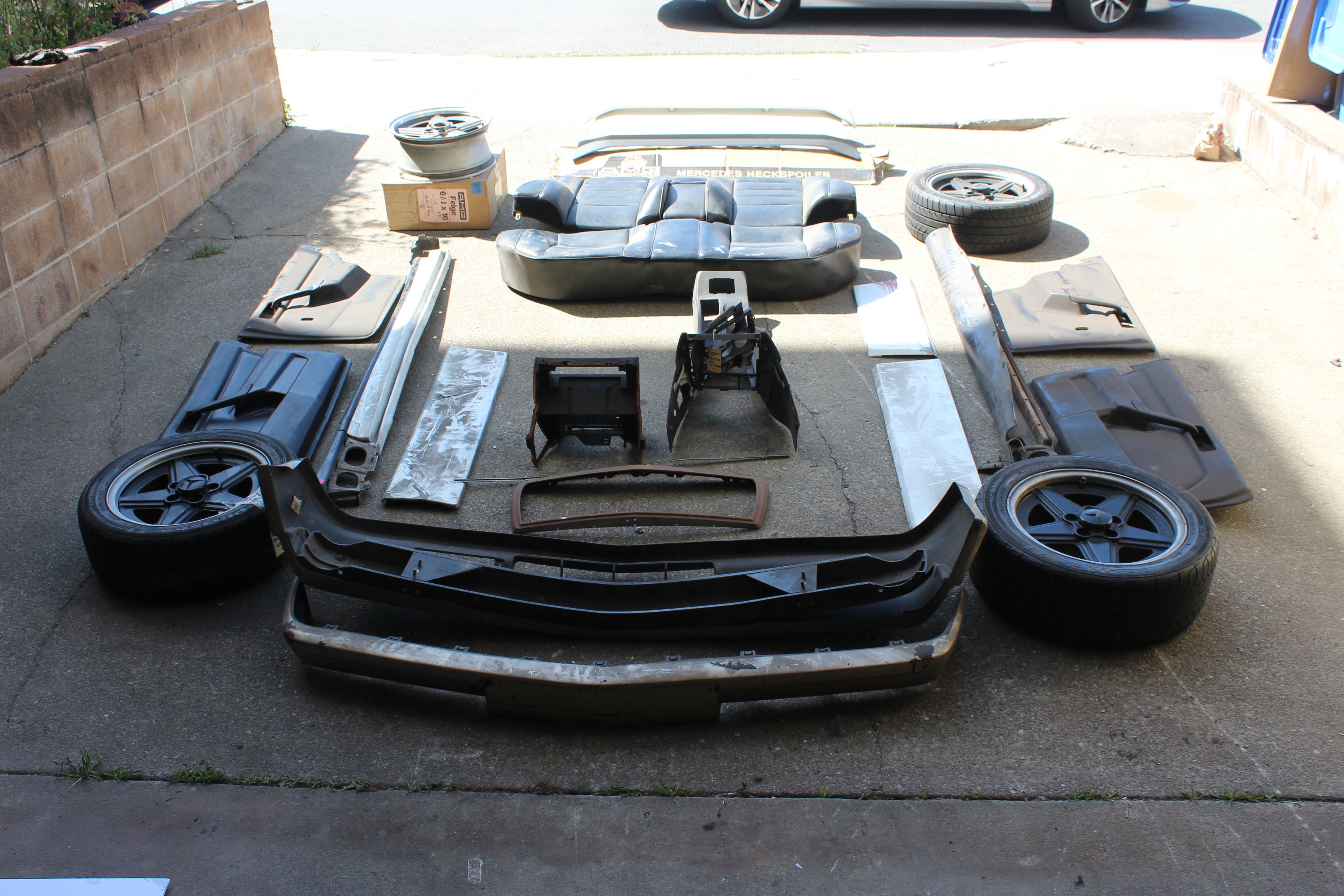 Bonhams Cars : A Mercedes-Benz and AMG specialty parts for W201 chassis ...