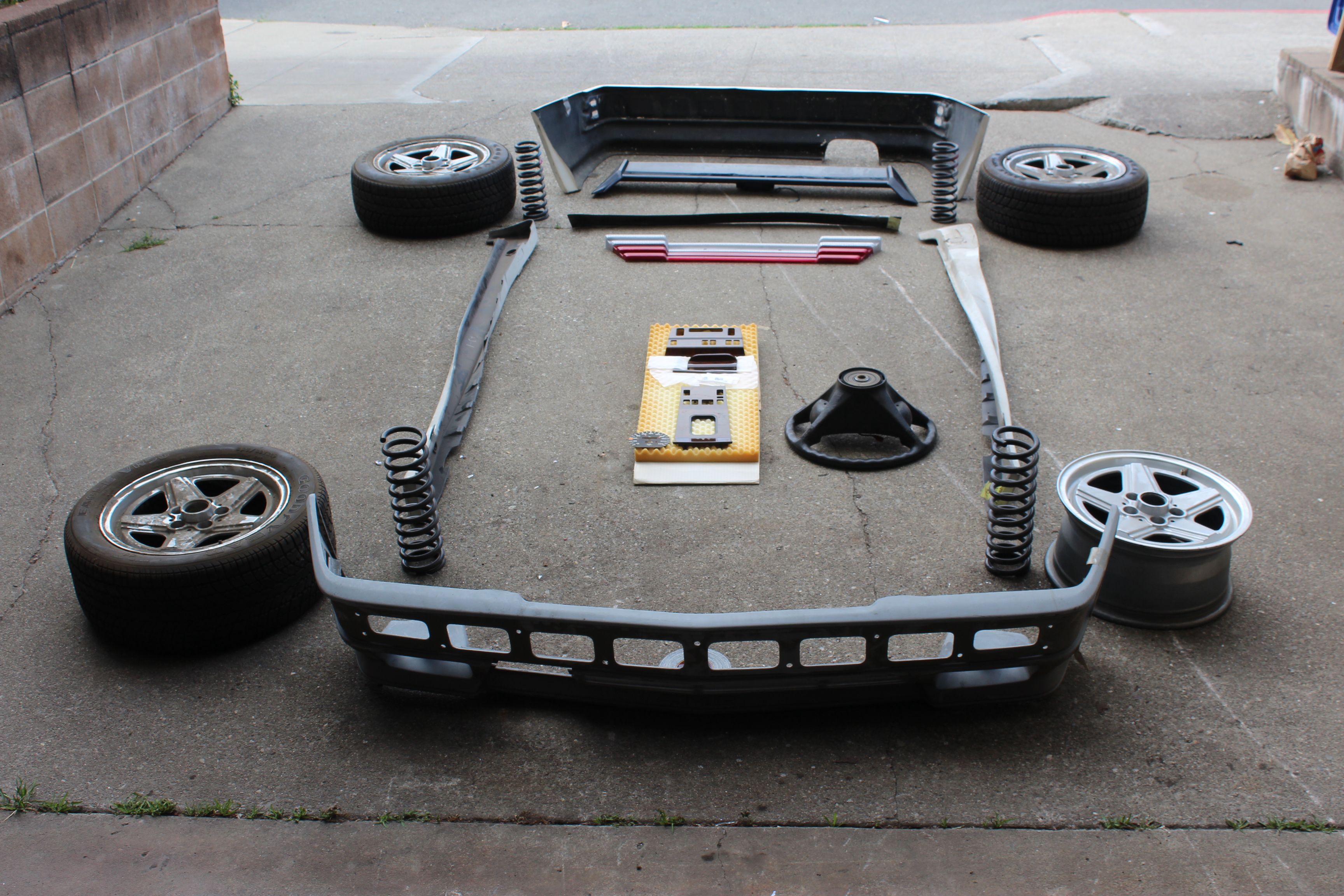 Bonhams Cars : An AMG for Mercedes-Benz body kit for W124 chassis ...