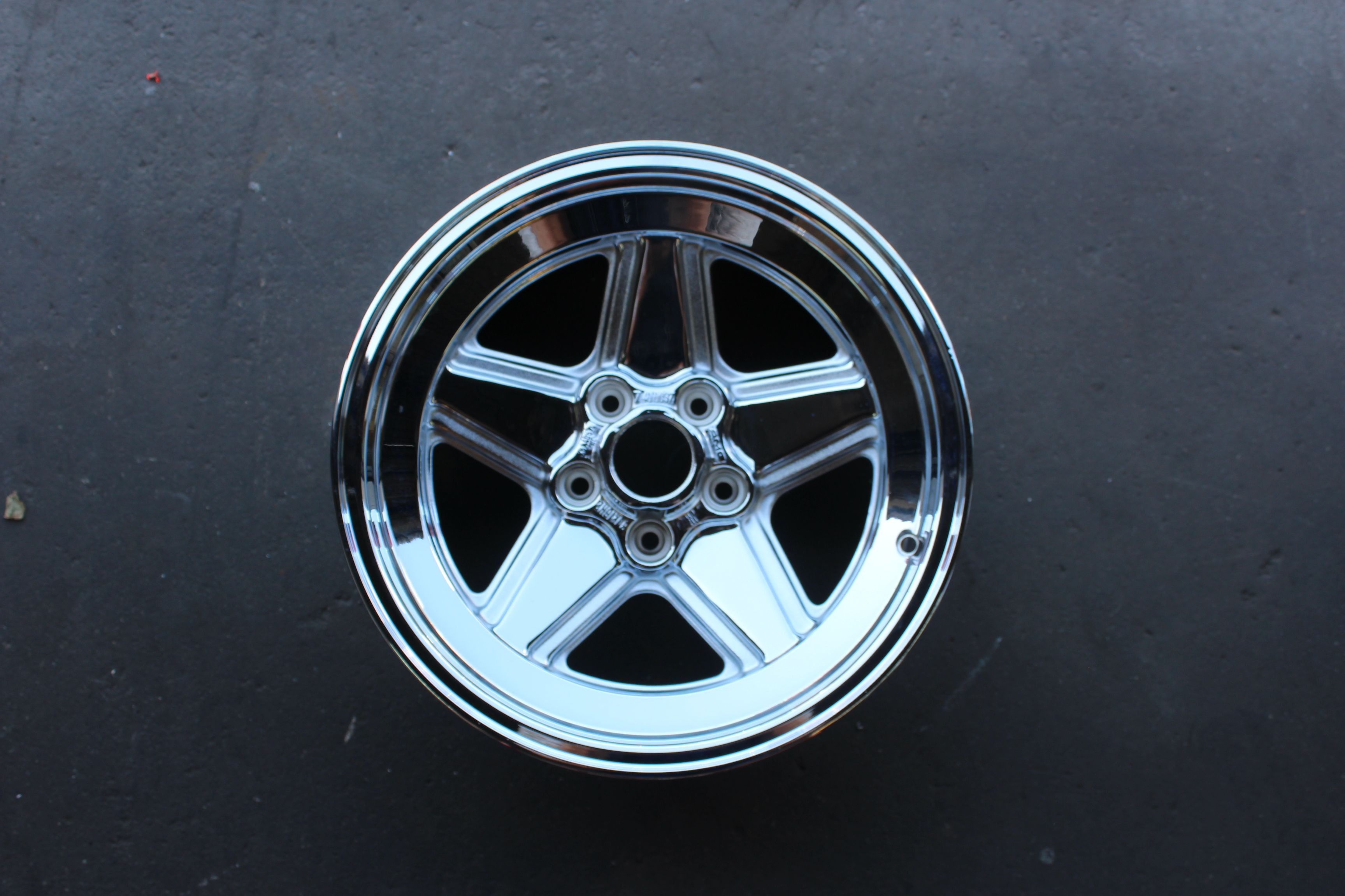 Bonhams Cars : 1 Chrome, AMG Penta Star V1 wheel for Mercedes-Benz, 8J ...