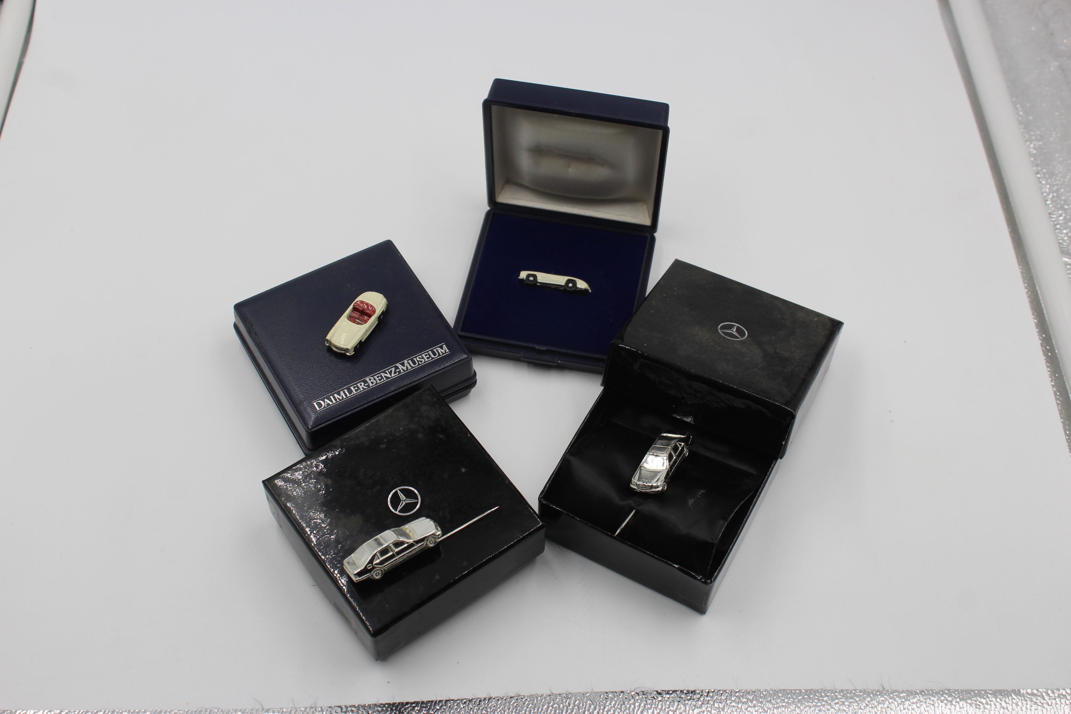 Bonhams Cars : Two miniature Daimler-Benz-Museum 300 SL cars together ...
