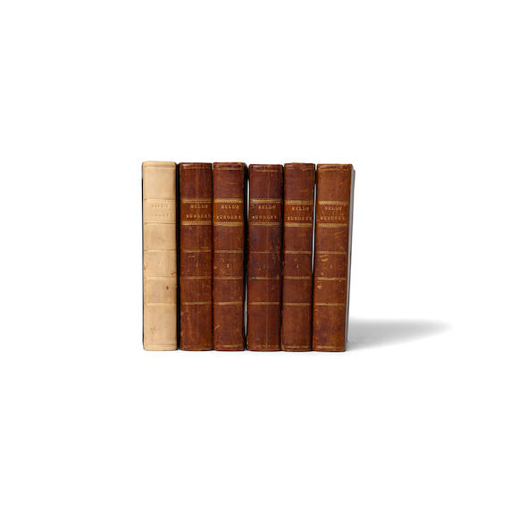 Bonhams : BELL, BENJAMIN. 1749-1806. A System of Surgery. Edinburgh: C. Elliot, 1784-1788.
