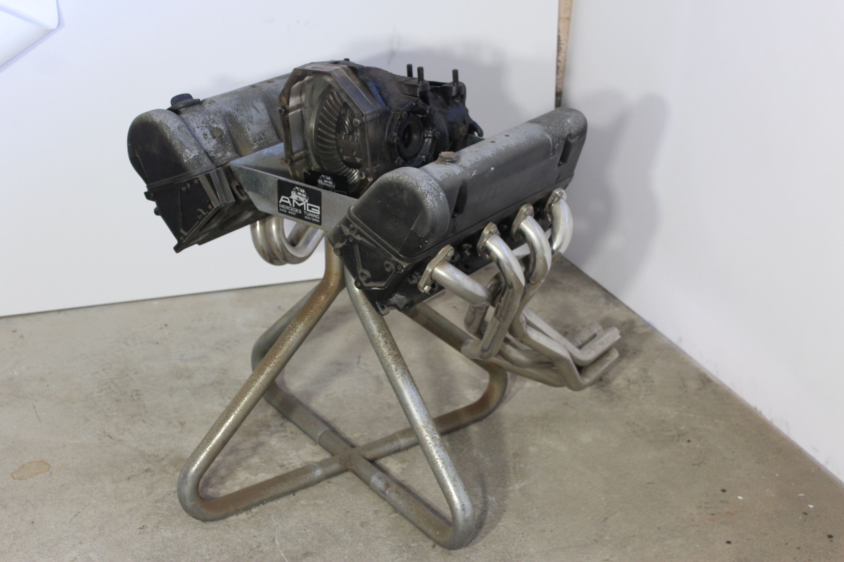 Bonhams Cars : A Mercedes-Benz exhaust display stand together with ...