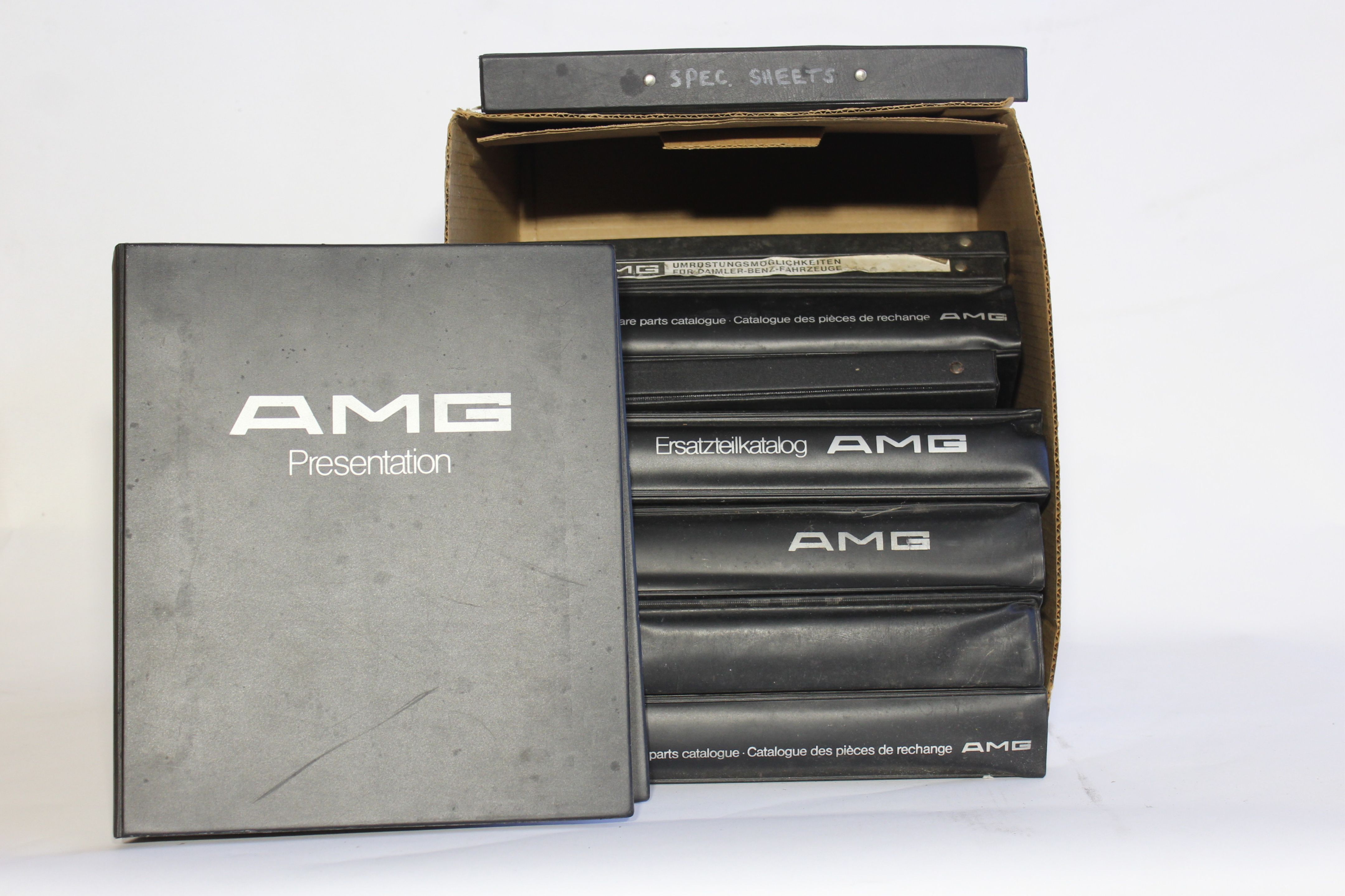 Bonhams Cars : A grouping of AMG Maintenance, Specifications, Spare ...