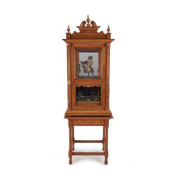 Bonhams Skinner : Automaton Station Music Box/Cabinet, France, late ...
