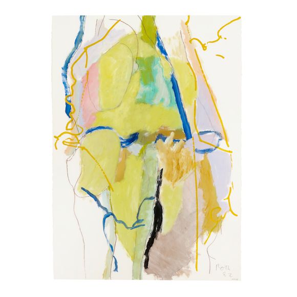 Bonhams : JACK ROTH (1927-2004) Untitled 1982mixed media on paper ...