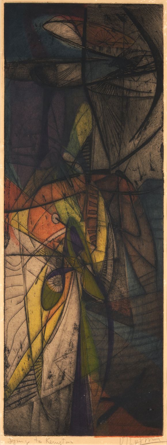 Bonhams Skinner : Mauricio Lasansky (1914-2012); Spring;