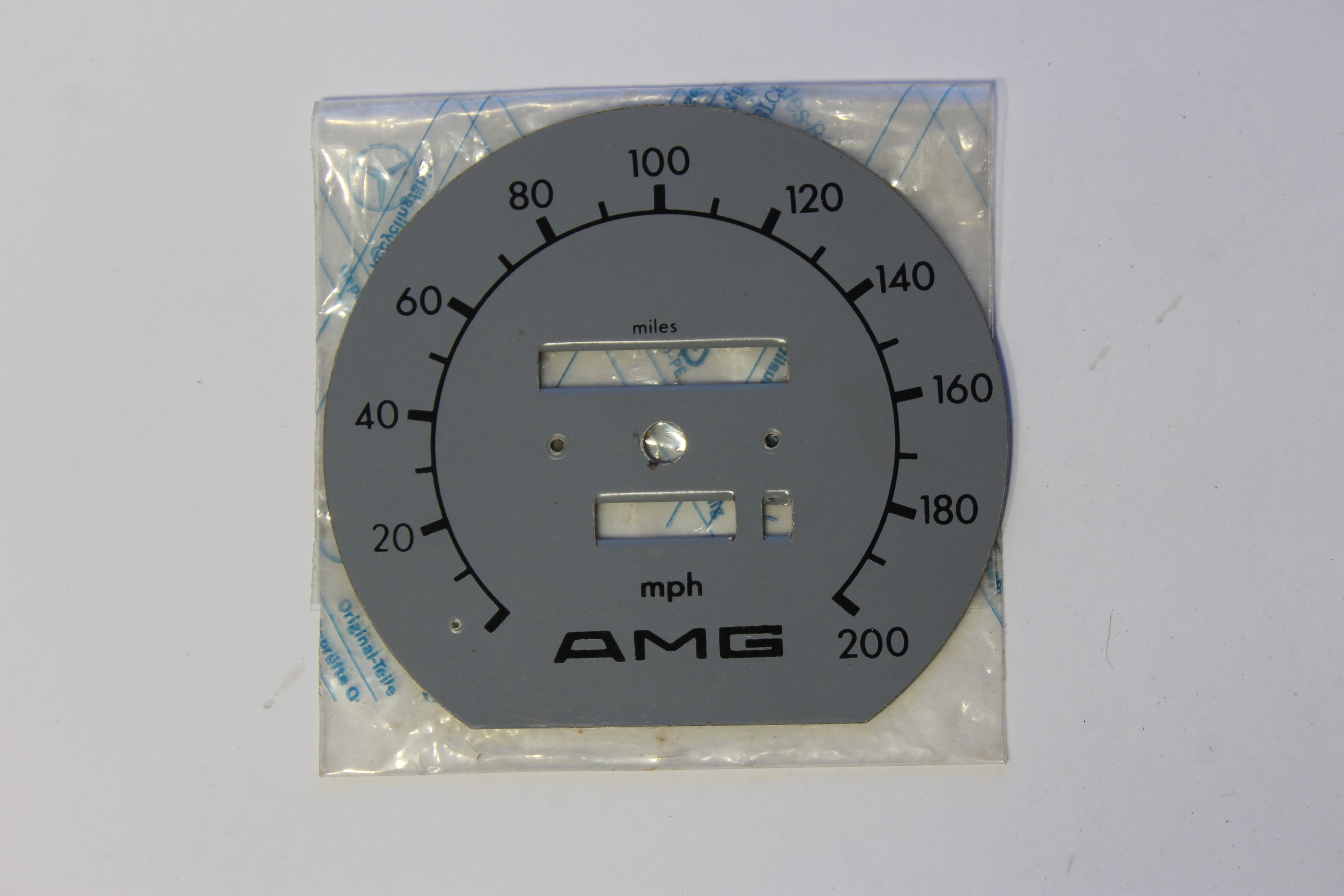 Bonhams Cars : An NOS, AMG for Mercedes-Benz, W124 Grey gauge face,