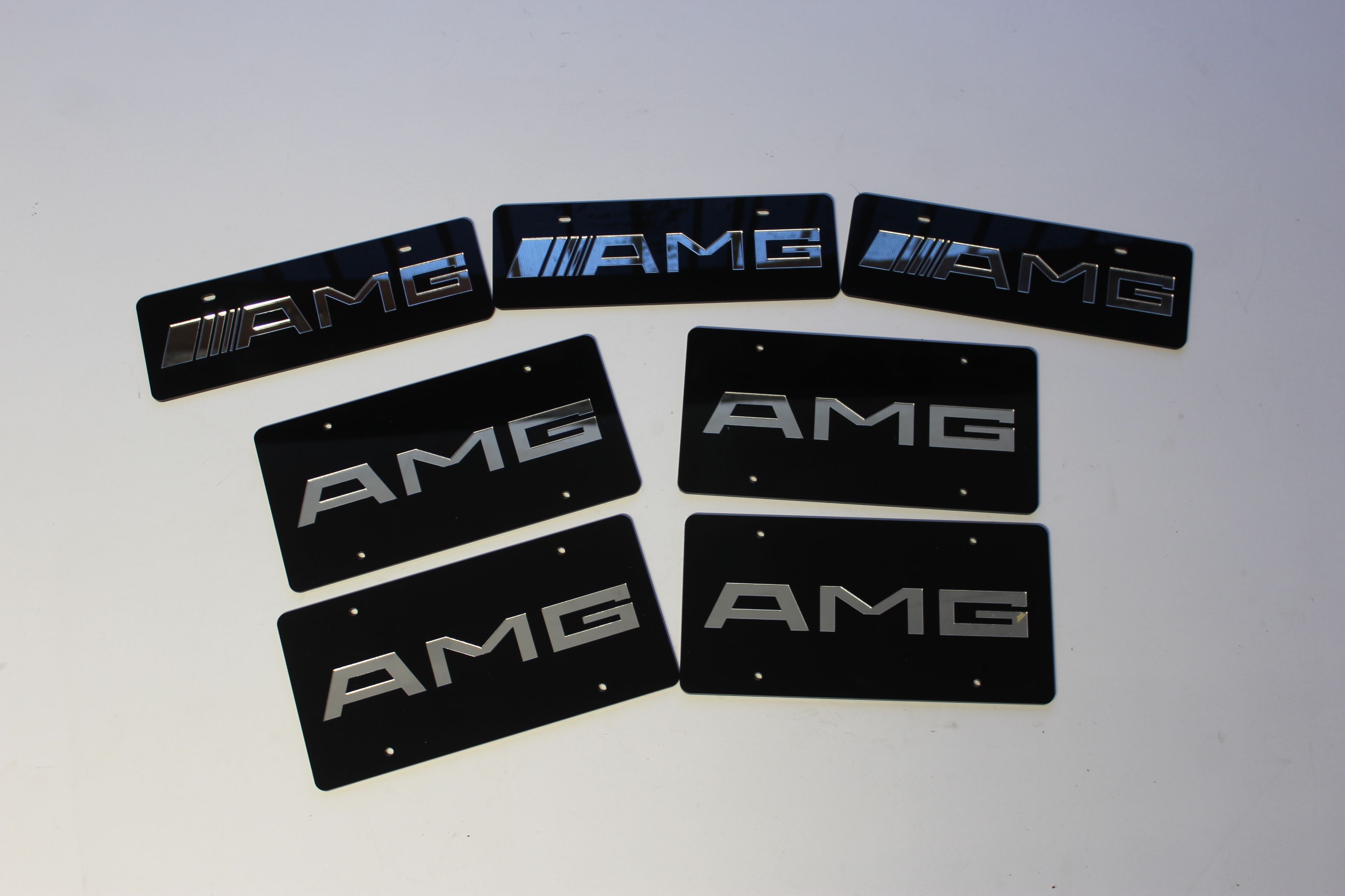 Bonhams Cars : A grouping of AMG, lasercut and mirrored acryllic ...