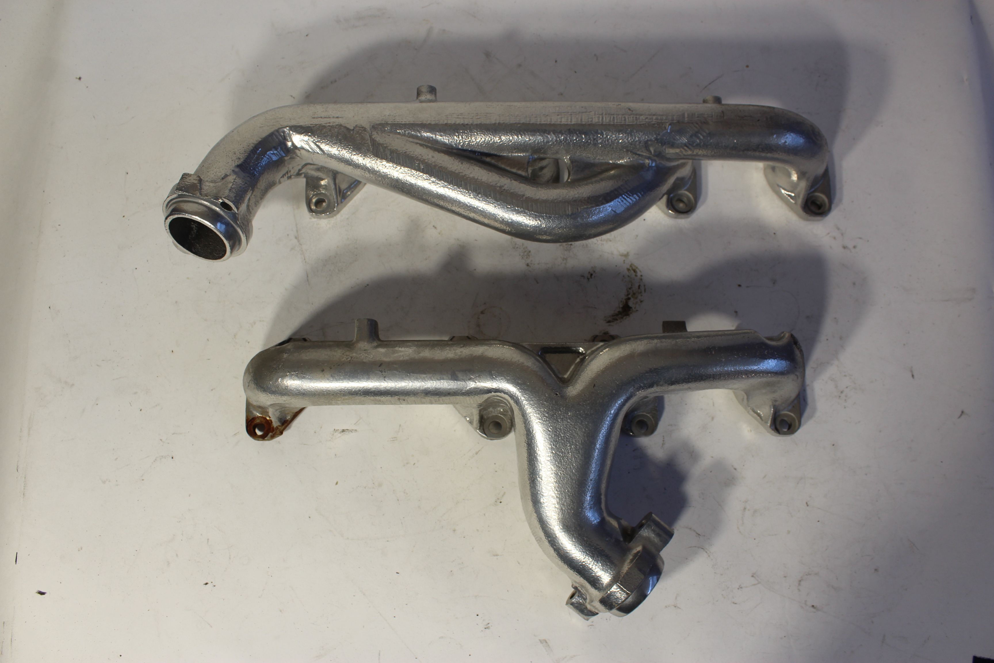 Bonhams Cars : A set of Mercedes-Benz M116/M117 plated, exhaust manifolds,