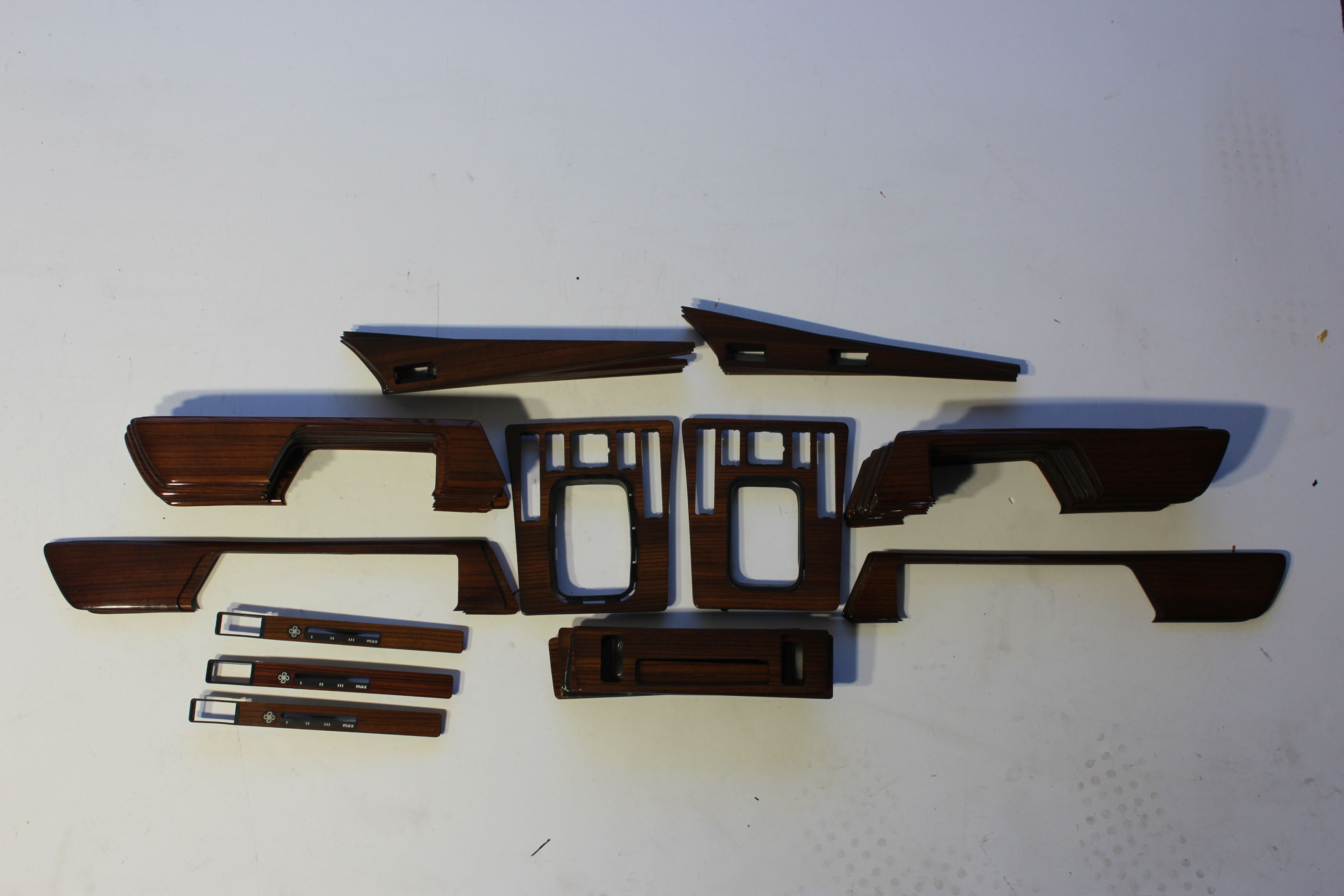 Bonhams Cars : A large quantity of Zebrano wood interior trim pieces ...