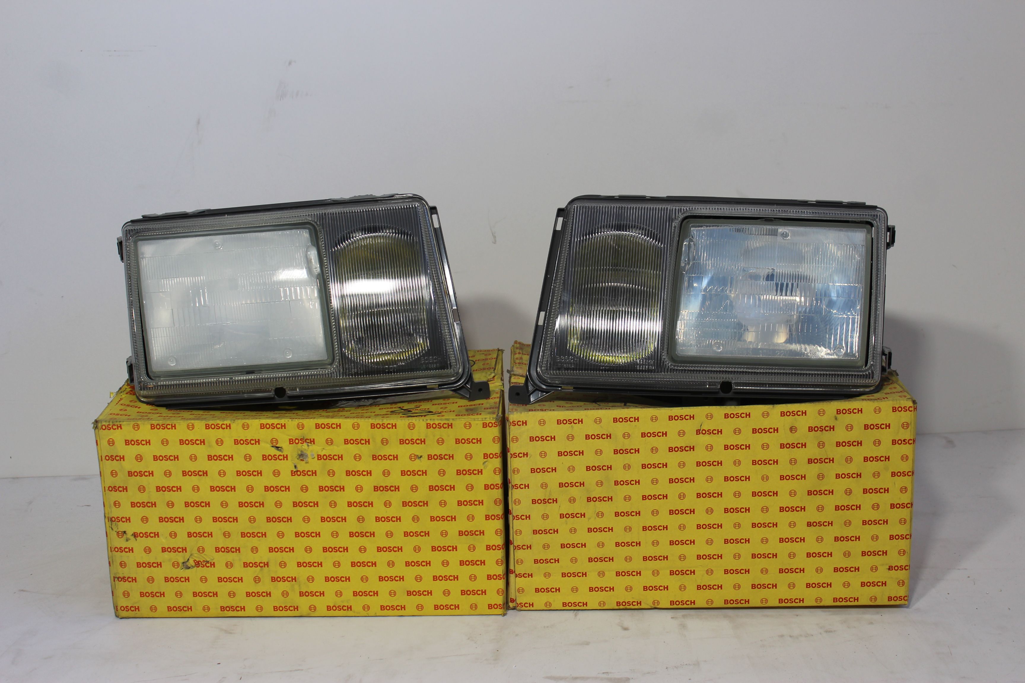 Bonhams Cars : A pair of NOS, U.S. Spec Bosch headlights for a Mercedes ...