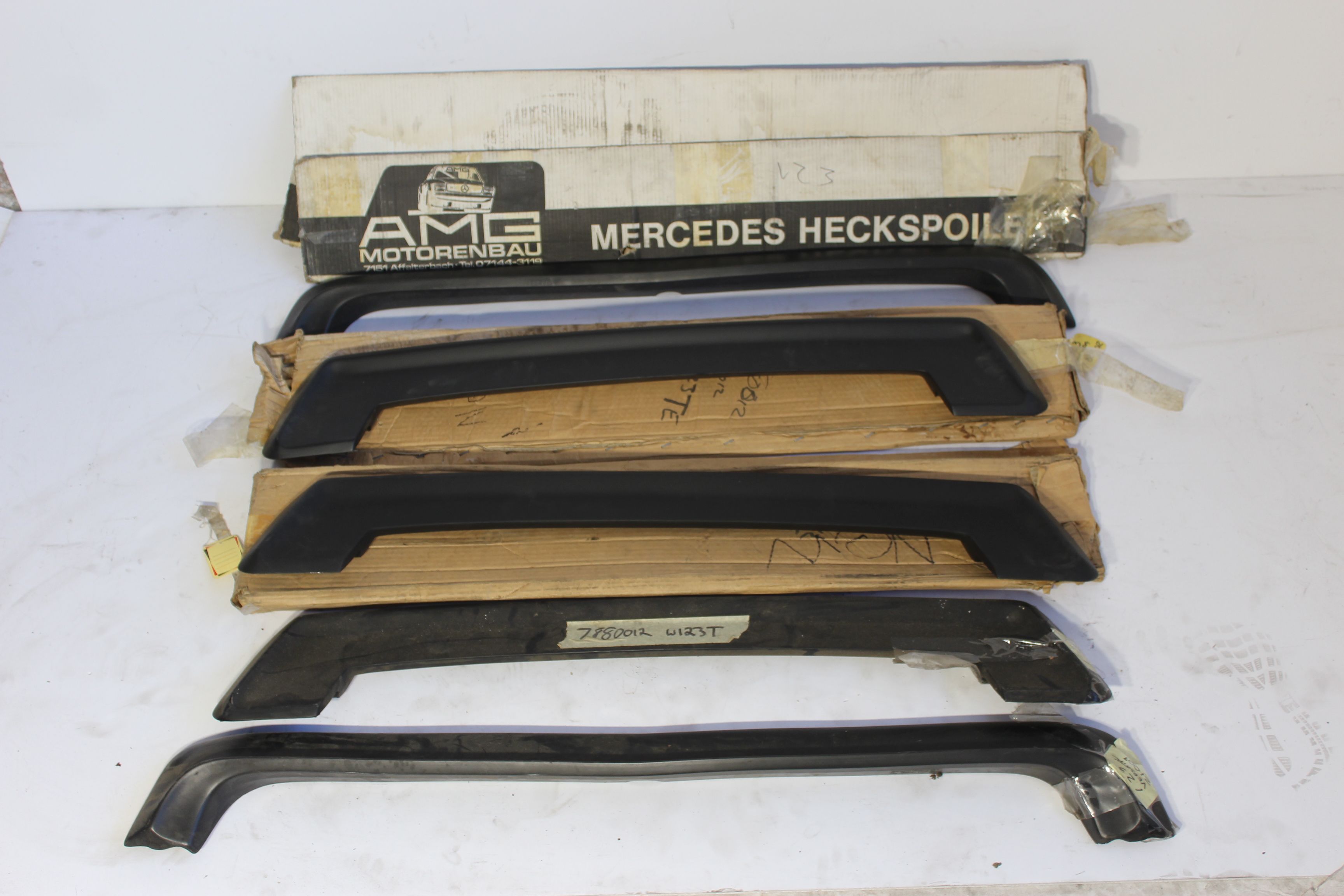 Bonhams Cars : A grouping of 5, NOS, AMG for Mercedes-Benz W123 wagon ...