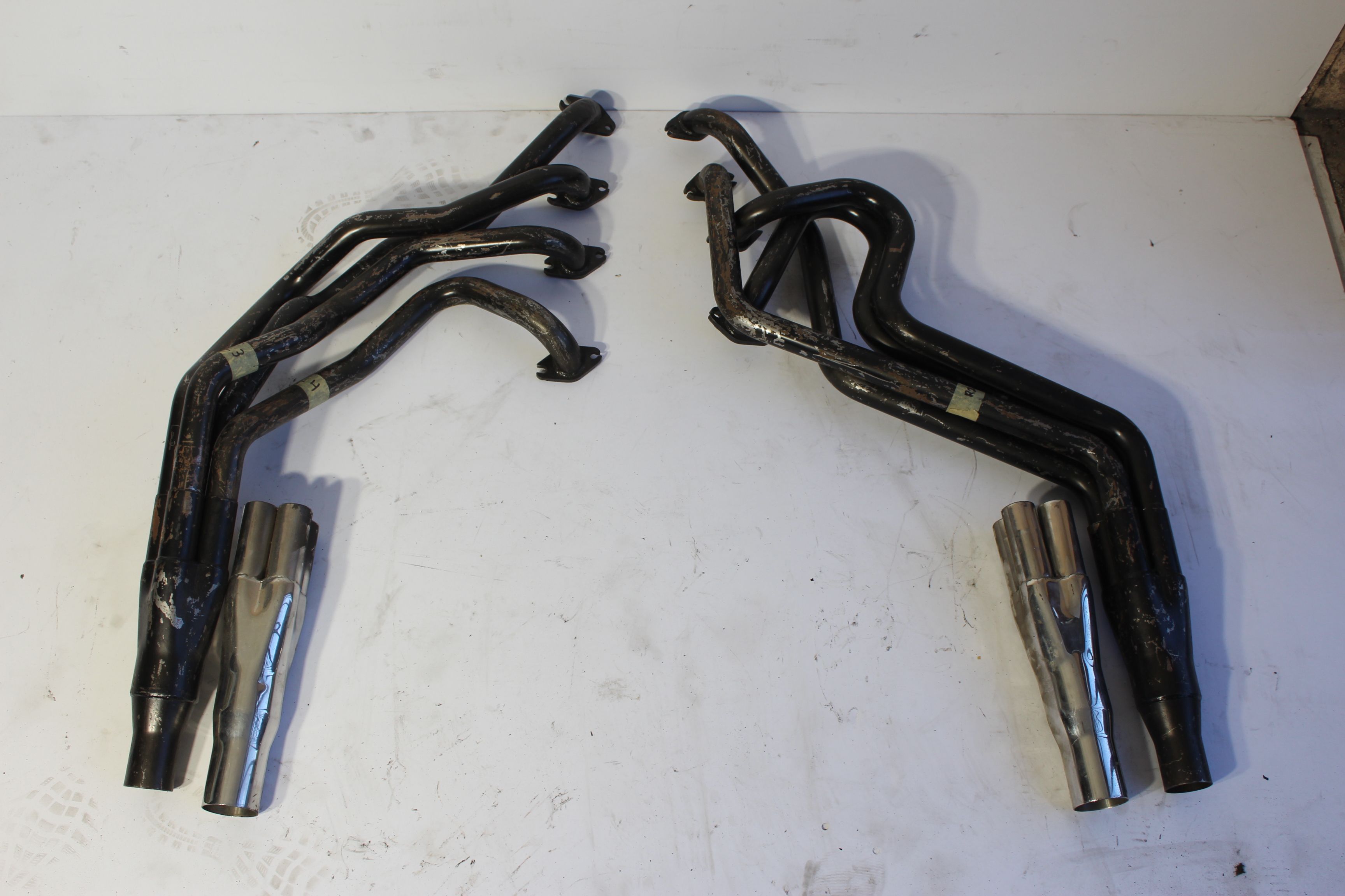 Bonhams Cars : A custom set of tubular headers for Mercedes-Benz M117,