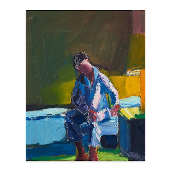 Bonhams : HENRIETTA BERK (1919-1990) 7 AM, circa 1963 (Steven Stern has ...