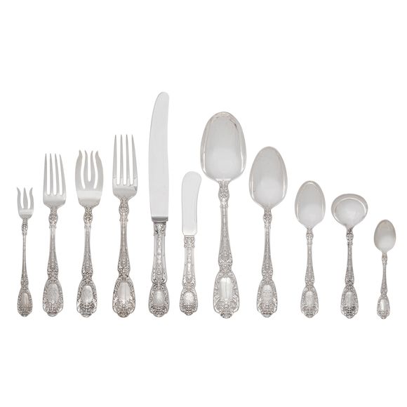 Bonhams : A GORHAM STERLING SILVER PART FLATWARE SERVICE Providence ...