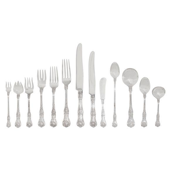 Bonhams : A GORHAM STERLING SILVER FLATWARE SERVICE Providence, Rhode ...