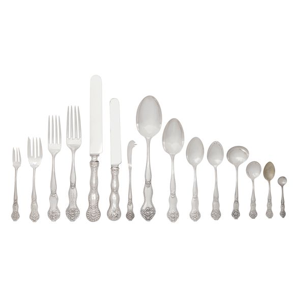 Bonhams : A MT. VERNON SILVER CO. STERLING SILVER FLATWARE SERVICE FOR ...