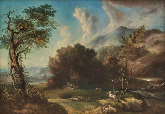 Bonhams Skinner : GEORGE LORING BROWN (American, 1814-1889) Landscape ...