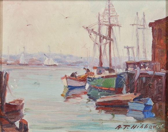 Bonhams Skinner : ALDRO THOMPSON HIBBARD (American, 1886-1972) Cape Ann ...