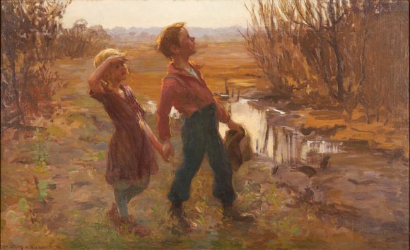 Bonhams Skinner : ADAM EMORY ALBRIGHT (American, 1862-1957) What We Can ...
