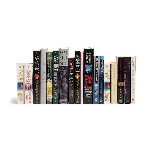 Bonhams : A GROUP OF LATER PRINTINGS OF ANNE RICE TITLES. 15 titles ...