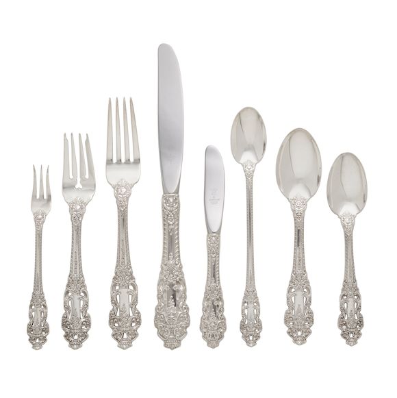 Bonhams : A GORHAM STERLING SILVER PART FLATWARE SERVICE Providence ...