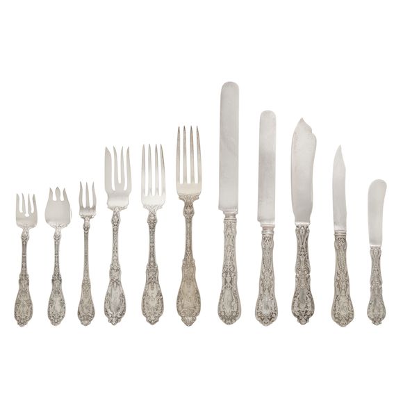 Bonhams : A GORHAM STERLING SILVER FLATWARE SERVICE Providence, Rhode ...