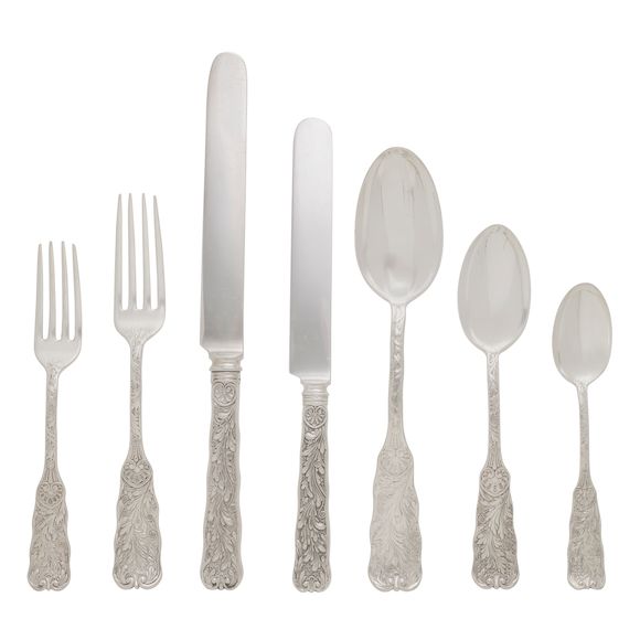 Bonhams : A GORHAM STERLING SILVER FLATWARE SERVICE Providence, Rhode ...