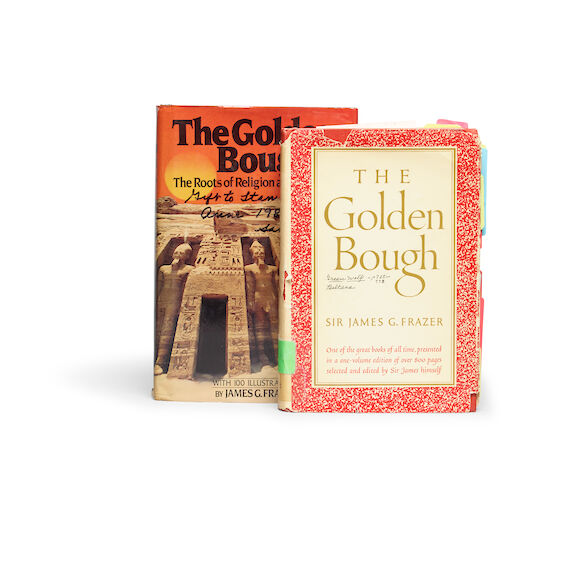 Bonhams : ANNE RICE'S ANNOTATED COPY OF THE GOLDEN BOUGH. FRAZER, JAMES ...