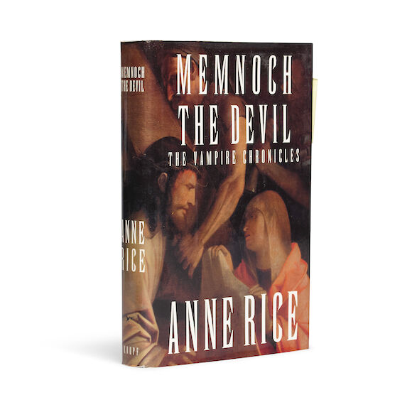 Bonhams : ANNE RICE'S PERSONAL COPY OF MEMNOCH THE DEVIL. RICE, ANNE ...
