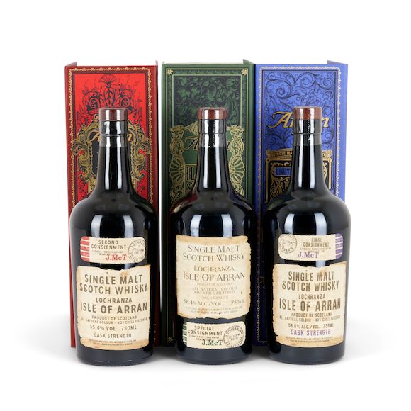 Bonhams Skinner : Arran Smugglers' Series (3 750ml bottles)