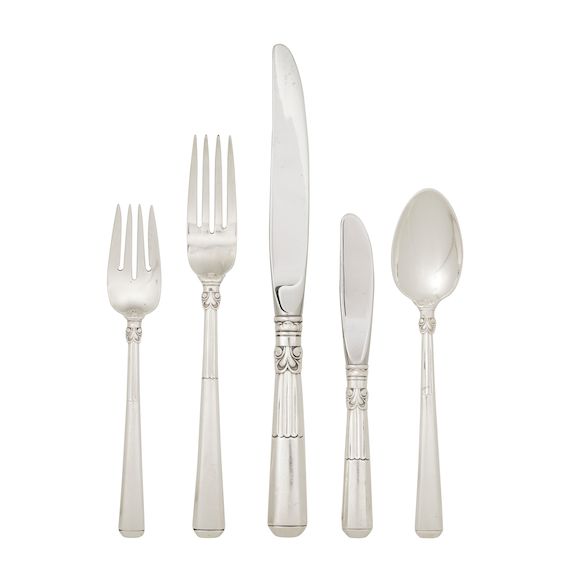 Bonhams : A GORHAM STERLING SILVER FLATWARE SERVICE Providence, Rhode ...