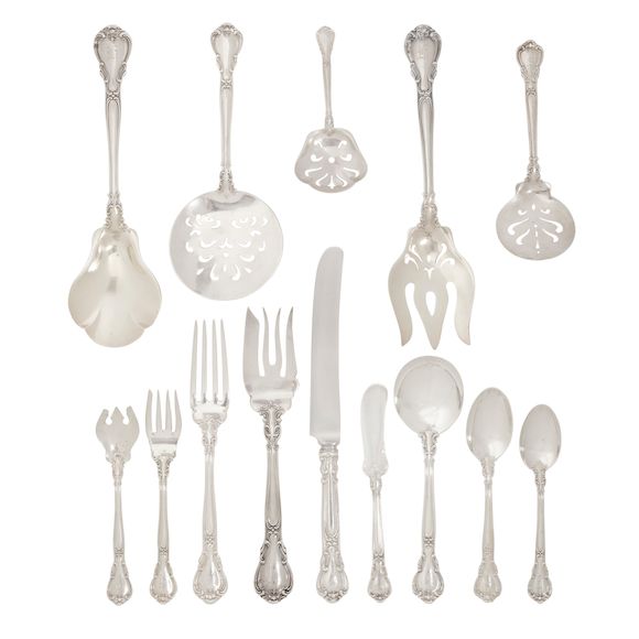 Bonhams : A GORHAM STERLING SILVER PART FLATWARE SERVICE Providence ...