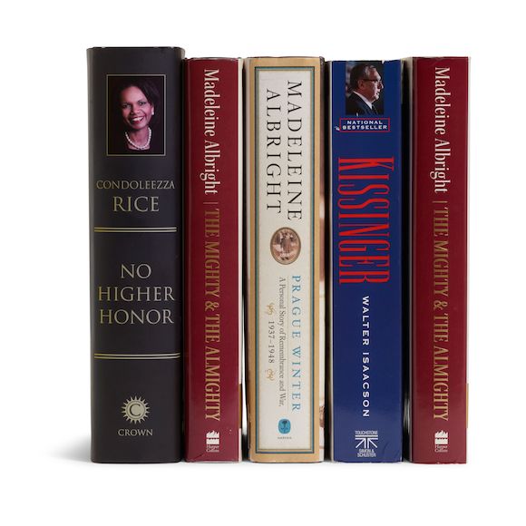 Bonhams : INSCRIBED TITLES BY OR ABOUT U.S. SECRETARIES OF STATE 5 titles: