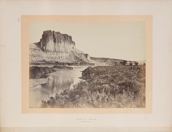Bonhams : A.J. RUSSELL ALBUMEN PHOTOGRAPHS OF THE ROCKY MOUNTAINS ...