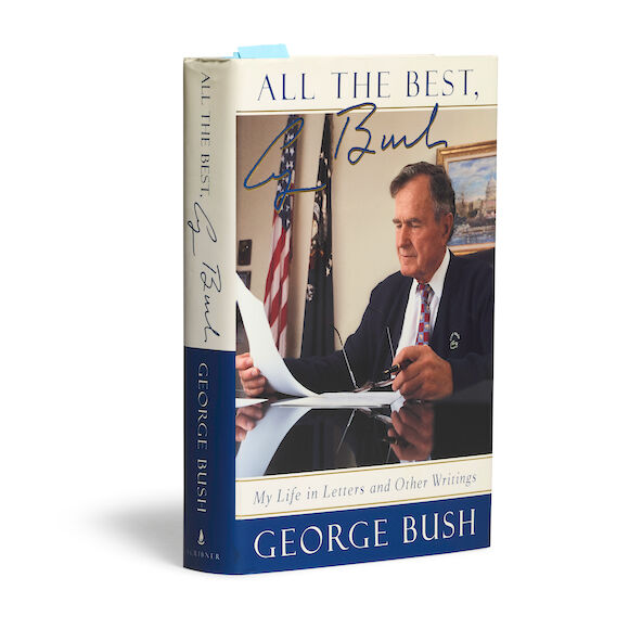 Bonhams : GEORGE H.W. BUSH'S MEMOIR INSCRIBED TO DIANNE FEINSTEIN BUSH ...