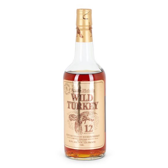 Bonhams Skinner : Wild Turkey "Cheesy Gold Foil" 12 Years Old 1992 (1 ...