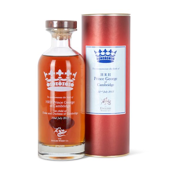Bonhams Skinner : The English Whisky Co. Prince George Commemorative ...