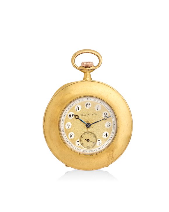 Bonhams : [NO RESERVE] BOREL FILS & CIE. A 9K GOLD-PLATED KEYLESS WIND ...