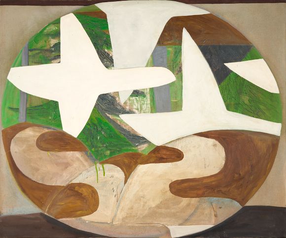Bonhams Skinner : William Willis (born 1943) Chasing Grace 30 x 36 in ...
