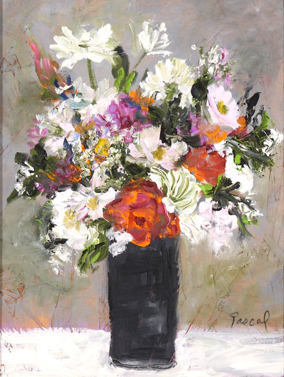 Bonhams Skinner : SUZANNE PASCAL (AMERICAN, 1914-2021) FLOWERS STILL LIFE