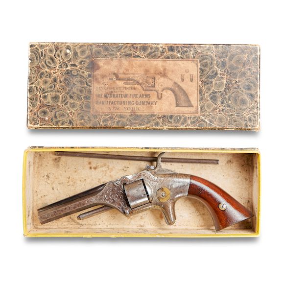 Bonhams Skinner : AN ENGRAVED MANHATTAN FIRST MODEL, THIRD VARIATION ...