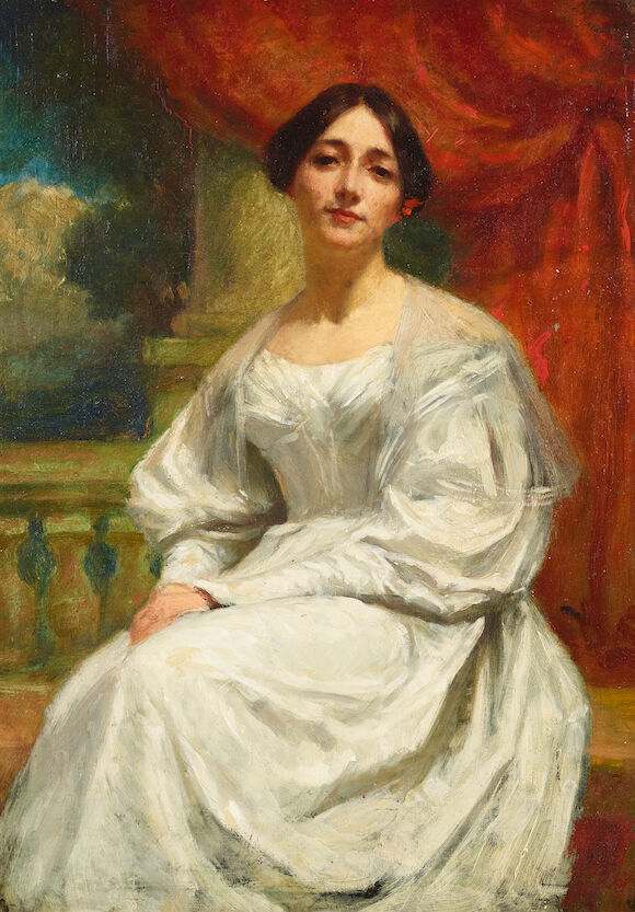 Bonhams : Milton Herbert Bancroft (American, 1867-1947) A portrait of a ...
