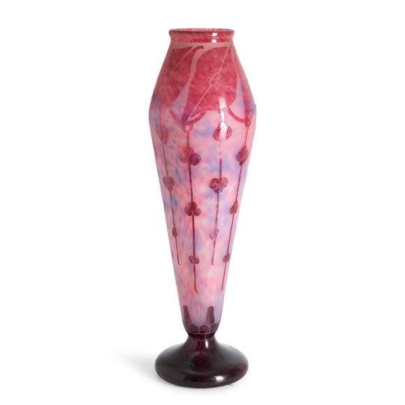 Bonhams Skinner : LE VERRE FRANCAIS ART DECO CAMEO GLASS VASE France, c ...