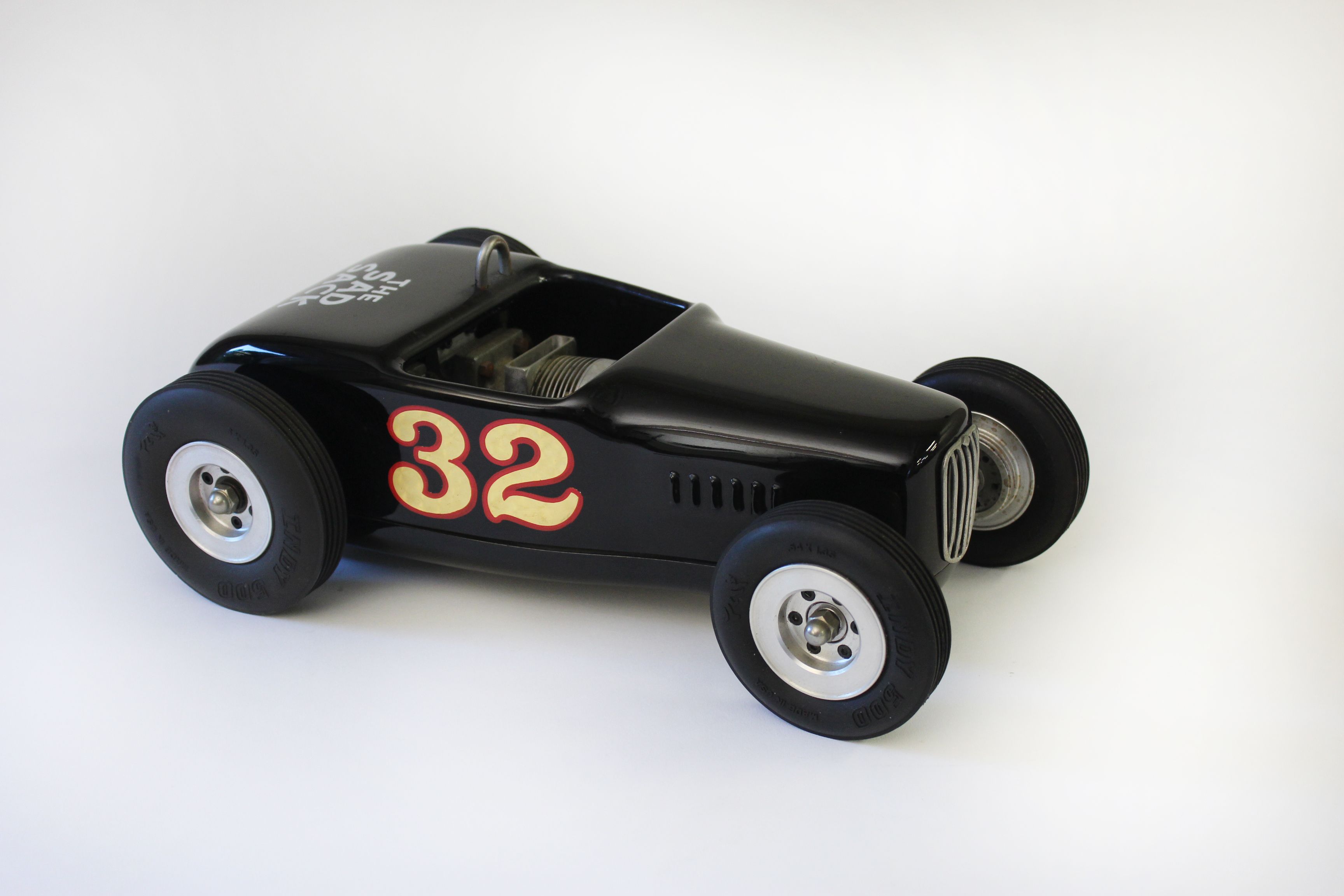 Bonhams Cars : A McCoy Hot Rod tether car, "Sad Sack"