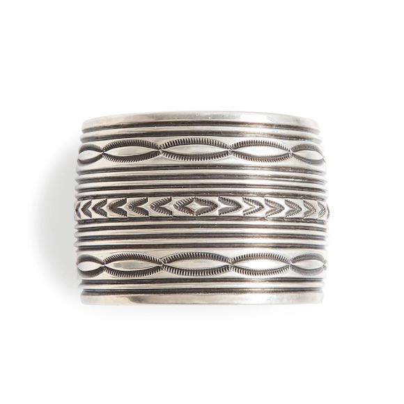 Bonhams Skinner : A Sunshine Reeves silver bracelet Daniel "Sunshine ...