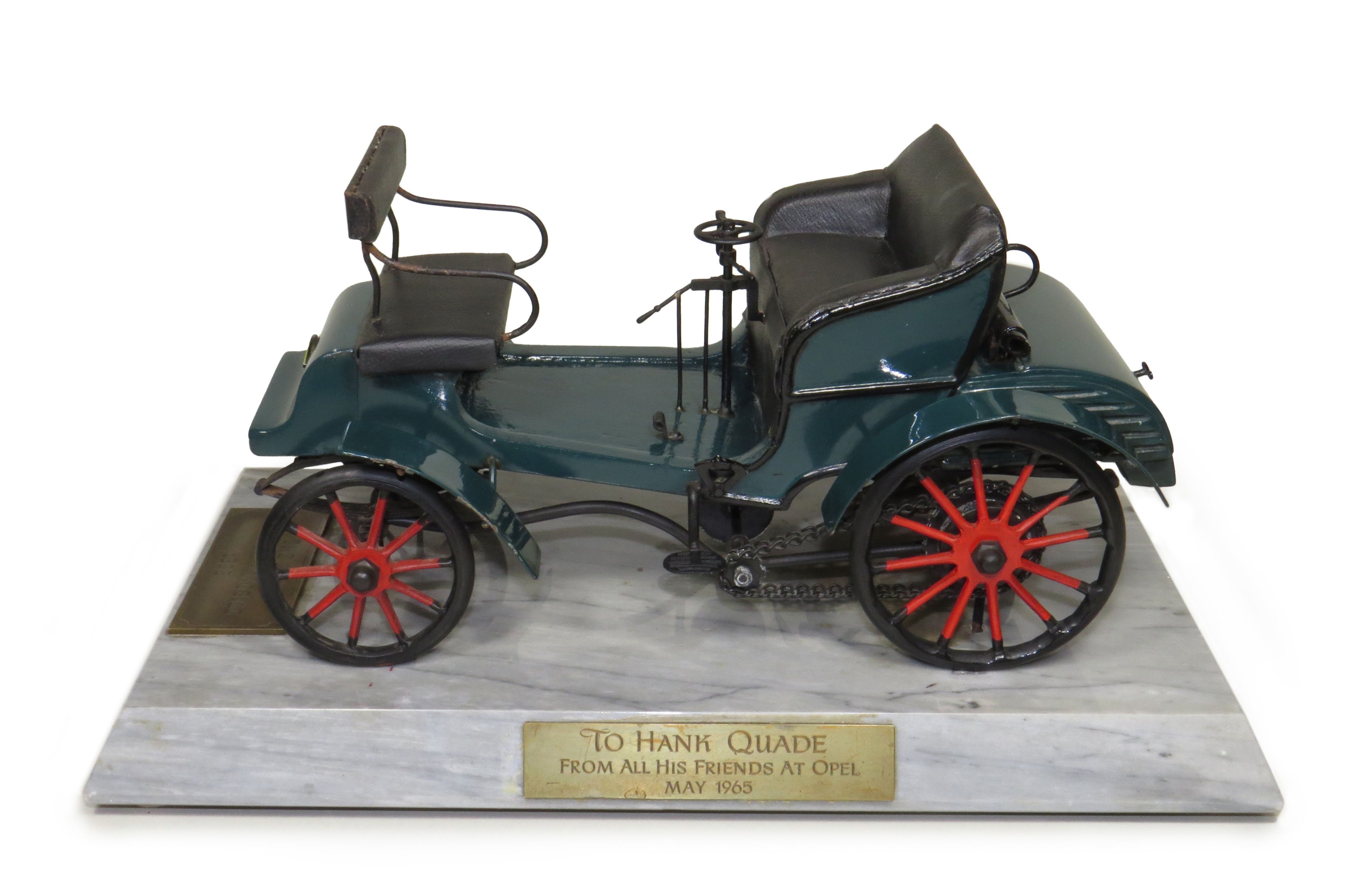 Bonhams Cars : Opel Patentmotorwagen, 1898 - The First Opel Automobile ...